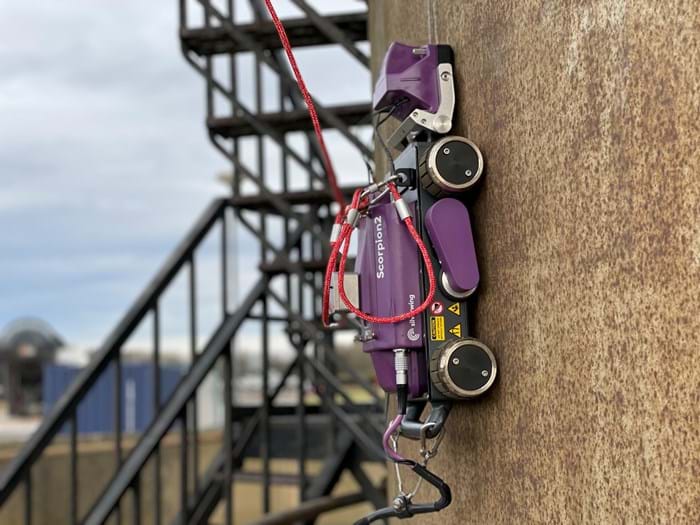 Scorpion 2 Ultrasonic Tank Shell Inspection | UT Thickness Readings